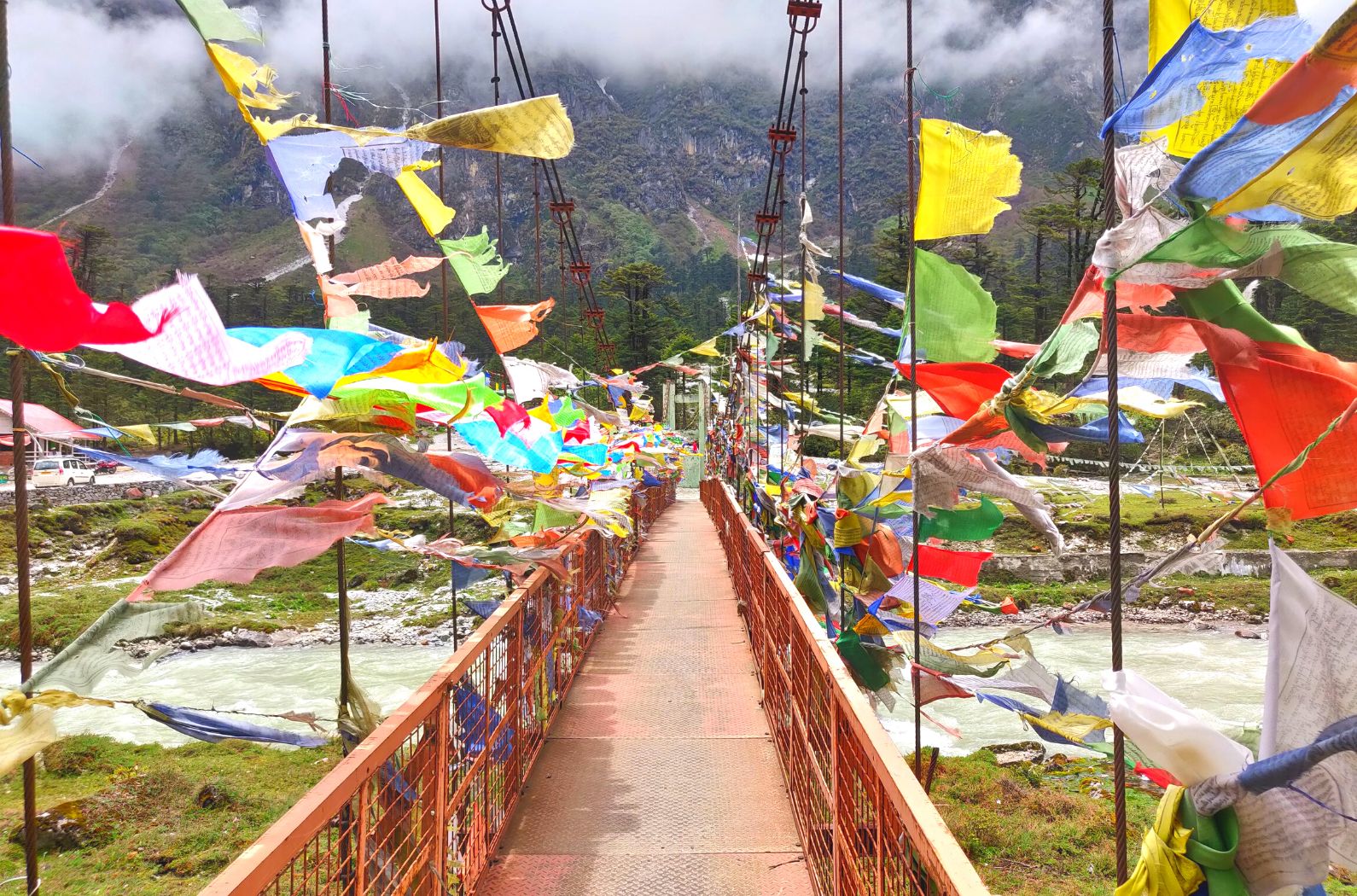 Yumthang hot springs - It's therapeutic hot springs and tourist spot